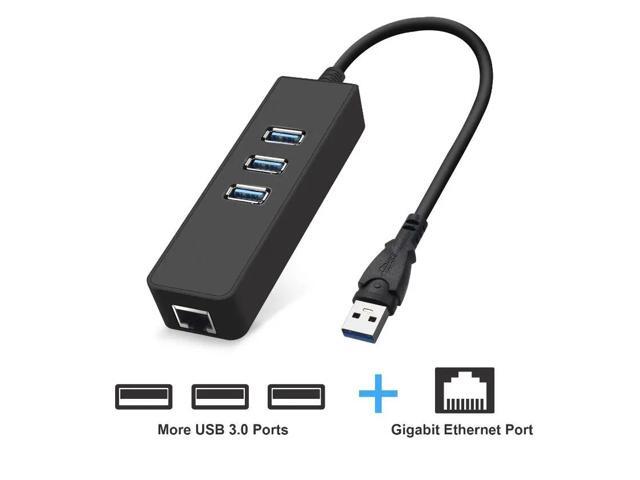 Click here for Great-Q 3 Ports USB 3.0 Hub 10/100/1000 Mbps To RJ... prices