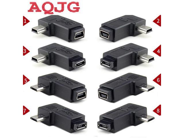 Click here for 90 Degree Left & Right Angled Mini USB 5pin Female... prices