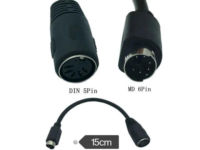 Click here for PS2 DIN5 Female to MD6 Male cable 0.15m prices