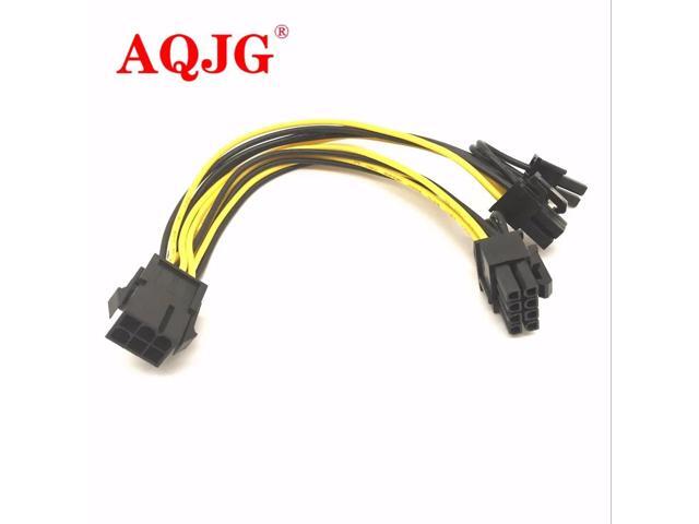 Click here for 10pcs/Lot 6-pin PCI Express to 2 x PCIe 8 (6+2) pi... prices