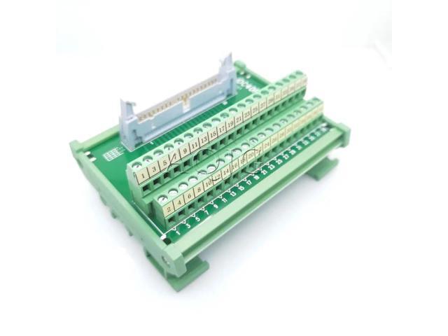 Click here for IDC40P IDC 40 Pin Male Terminal Block Breakout PLC... prices