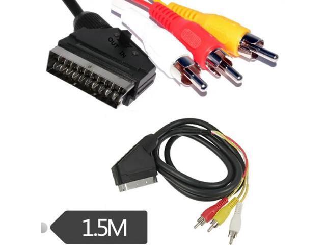 Click here for Great-Q RGB Scart To 3 RCA Audio Video Cable with... prices