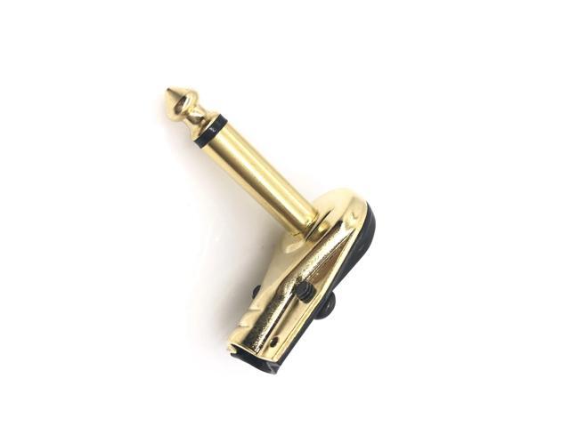 Click here for 10Pcs Brass Gold Plated 6.35 mm Mono 2Pole Jack 90... prices