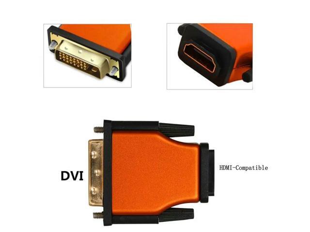 Click here for HDMI-compatible 2.0 to DVI 24 + 1 adapter Female t... prices