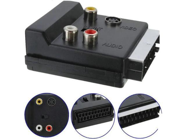 Click here for 3 RCA SCART Adapter Converter AV Block To 3 Phono... prices