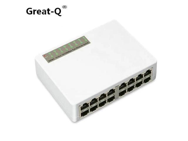 Click here for Great-Q 10/100Mbps 16 Port Fast Ethernet LAN RJ45... prices