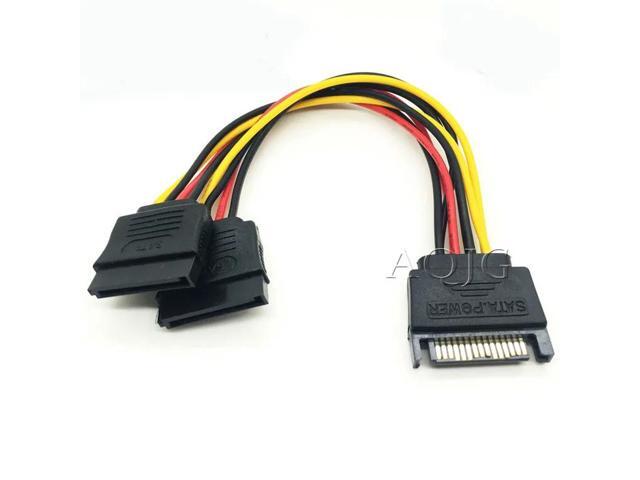 Click here for Universal SATA 15Pin Male To 2 SATA 15 Pin Female... prices