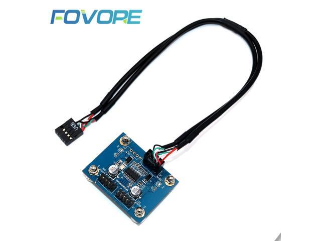 Click here for Motherboard USB 2.0 9pin Header 1 to 2 Extension H... prices