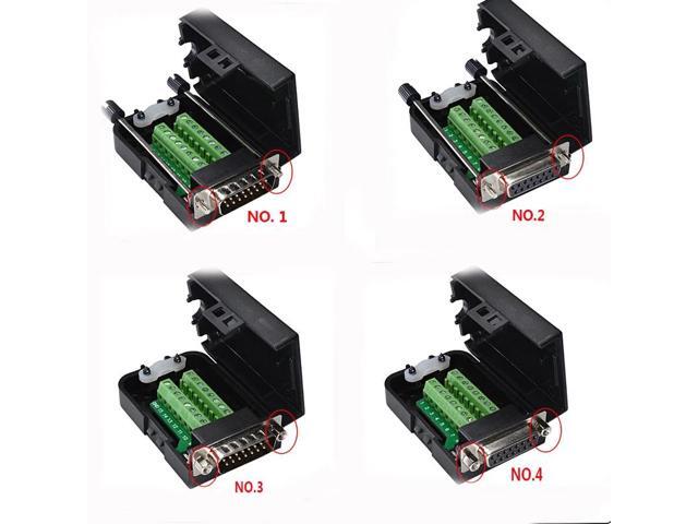 Click here for DB15 Connectors D-SUB Female Male 2 Row 15 Pin Plu... prices