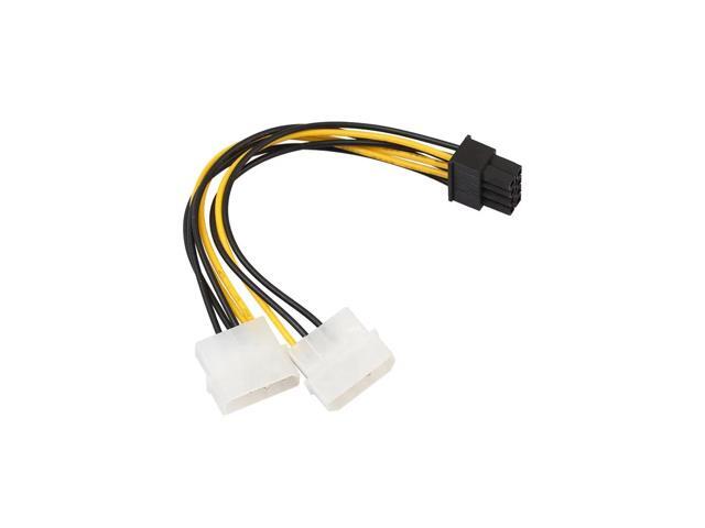 Click here for Dual Molex 4 Pin To 8 Pin PCI-E Express Converter... prices