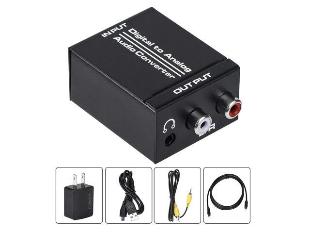 Click here for R/L RCA 3.5mm AUX Analog to Digital Audio Converte... prices