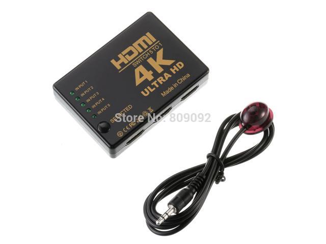 Click here for 4K 3D 1080p HD 1.4 HDMI Splitter 5 Port Hub Box Au... prices