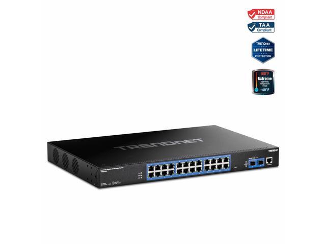 Click here for TRENDnet 26-Port Industrial Gigabit L2 Managed Rac... prices
