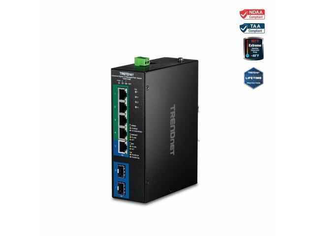Click here for TRENDnet 7-Port Industrial Gigabit L2 Managed PoE+... prices