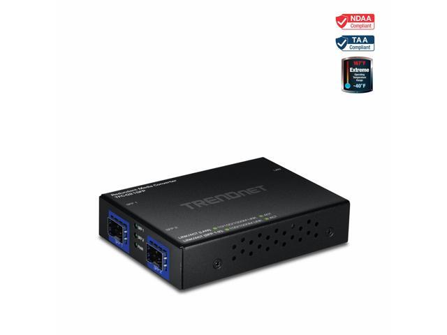 Click here for TRENDnet 1000BASE-T to Dual SFP Fiber Media Conver... prices