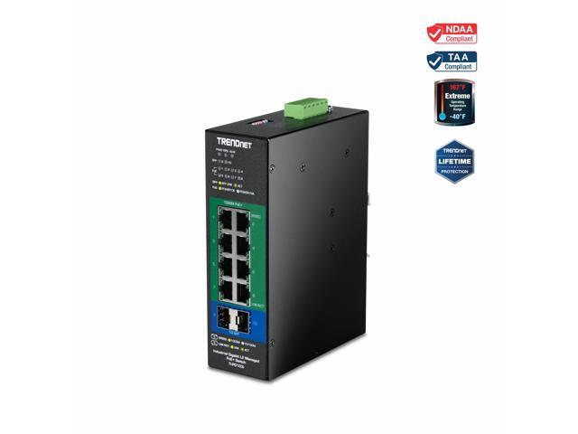 Click here for TRENDnet 10-Port Industrial Gigabit L2 Managed PoE... prices