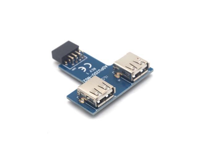 Click here for Weastlinks Motherboard USB 2.0 9Pin Female to 2 Po... prices