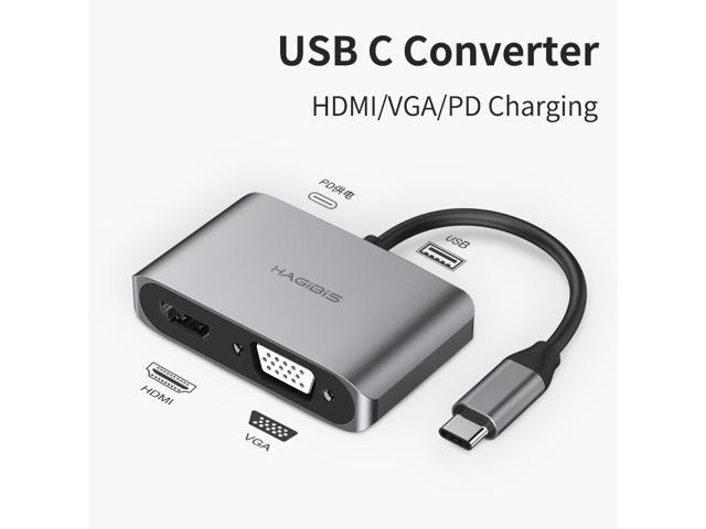 Click here for Weastlinks USB C Hub VGA Adapter Type C to HDMI-co... prices