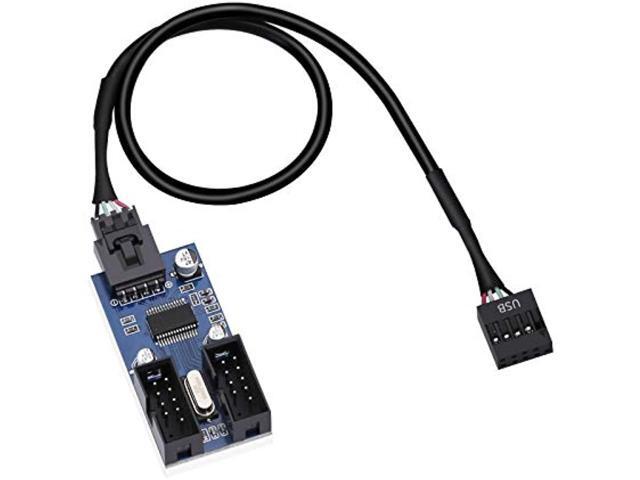 Click here for 9 Pin 2 In 1 Internal Usb Splitter Cable  9 Pin Us... prices