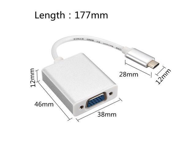 Click here for USB 3.1 Type-C Male To VGA Female Adpater Cable Co... prices