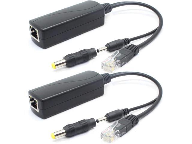 Click here for 2-Pack 5V PoE Splitter  48V to 5V 2.4A Adapter  Pl... prices