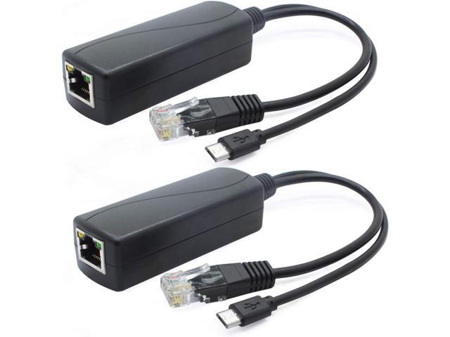 Click here for ANVISION 2-Pack 5V PoE Splitter  48V to 5V 2.4A Ad... prices