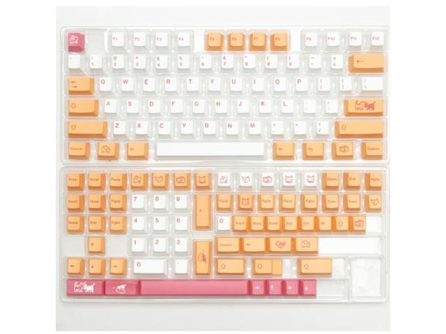Click here for 141 Keys GMK Orange Boi Keycaps Cherry Profile Dye... prices