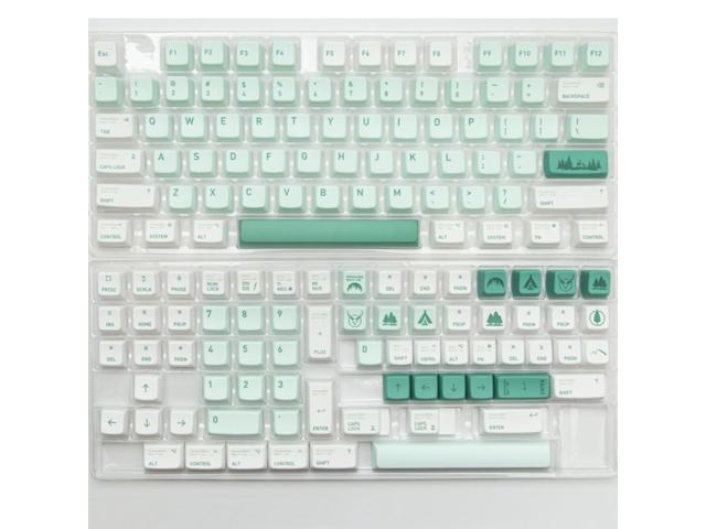 Click here for 136 Keys Lost forest Keycaps Dye Sublimation MDA P... prices