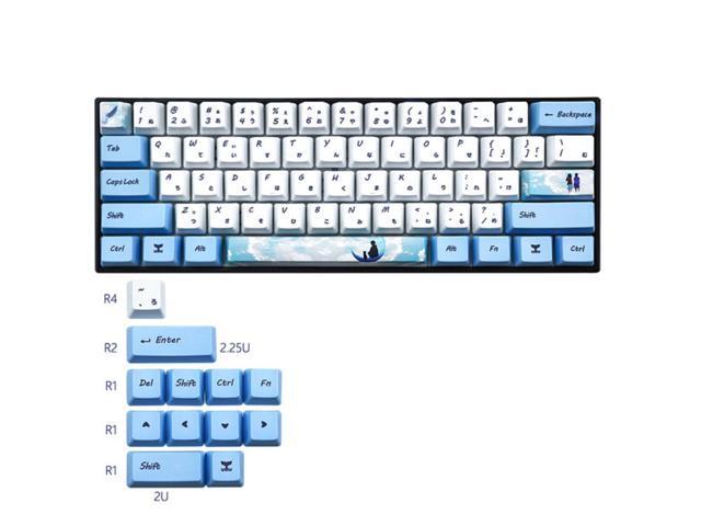 Click here for Keycaps Dye Sublimation 72 Keys PBT Keycaps Thick... prices