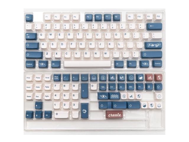 Click here for 133 Keys GMK Earth tone Keycaps PBT Five Sides Sub... prices