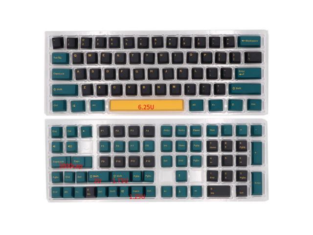 Click here for Mars Green Theme Double-shot PBT Keycap 126Keys Fo... prices