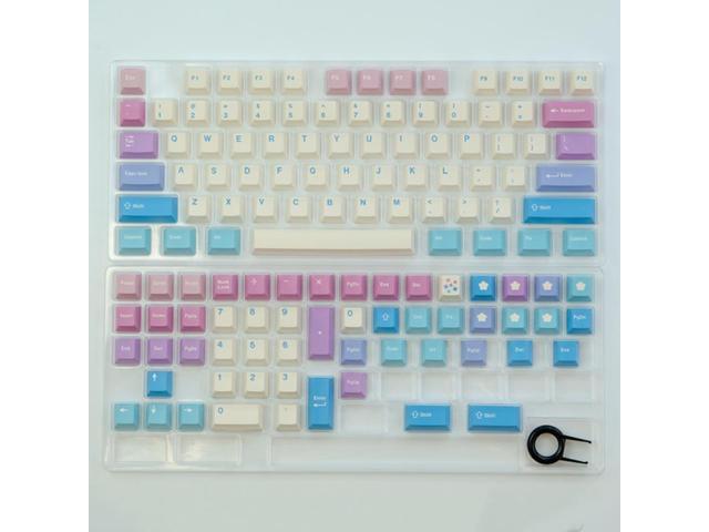 Click here for 129 Key Fairy Keycap PBT Keycaps Gradient Dye Subl... prices
