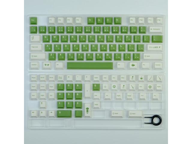 Click here for 129 Keys Matcha cake Theme Japanese Keycaps Dye Su... prices