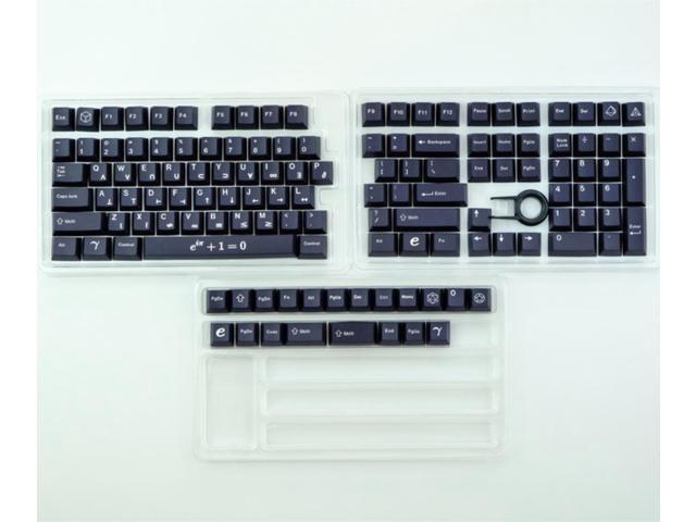 Click here for 129 Keys Oula Minimalist black Keycaps Dye Sublima... prices