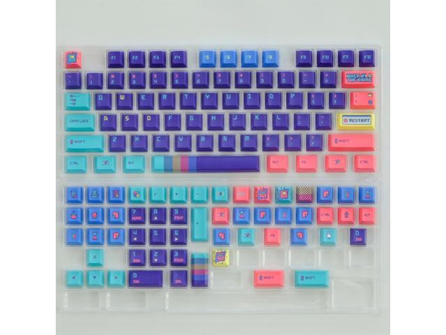 Click here for 129 Keys Back to the Game Keycaps PBT Dye Sublimat... prices