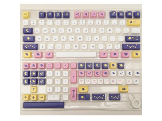 Click here for Ruths sister 132 Key Constellation theme PBT Keyca... prices