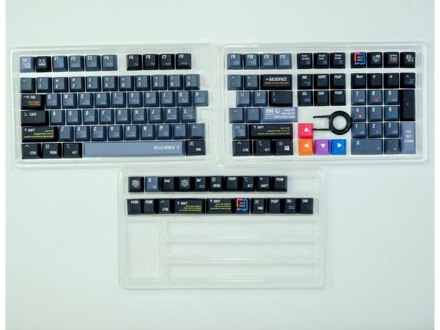 Click here for OIAGLH PBT Keycaps 129 Keys Programmer Keycap Cart... prices