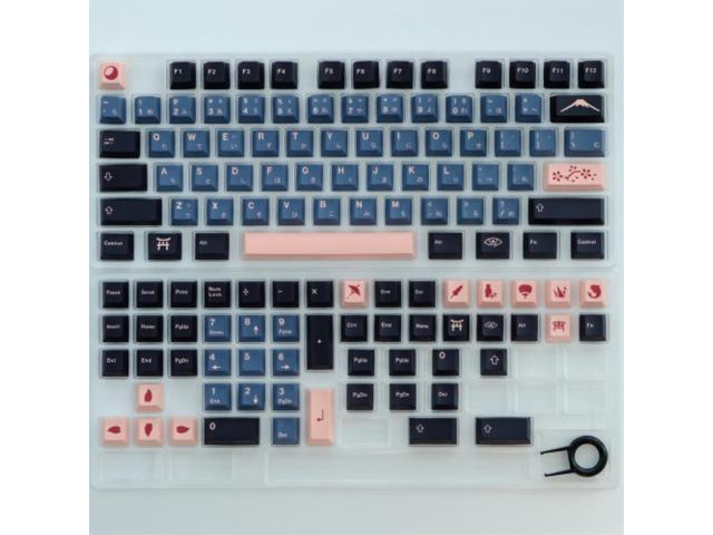 Click here for 129 Keys GMK NightSakura Keycaps Cherry Profile PB... prices