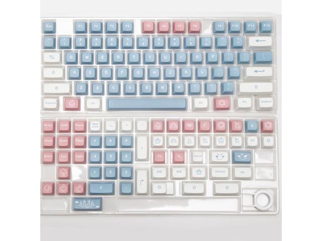 Click here for 134 Keys Sky City Keycaps XDA Profile PBT Dye Subl... prices