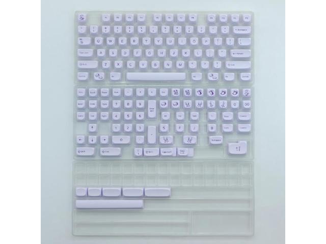 Click here for 148 Keys/Set GMK Lavender Keycaps MA Profile PBT D... prices