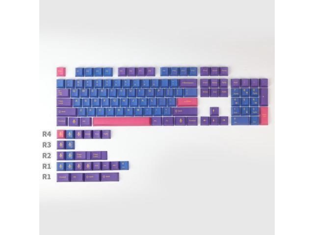 Click here for Keycaps GMK Flower-de-luce Clone PBT Dye Subbed Ch... prices