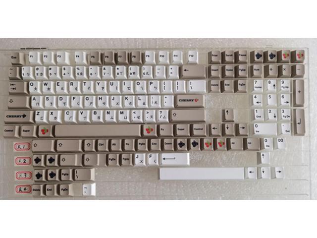 Click here for GMK Classic Retro Keycaps PBT Dye Sublimation Gray... prices