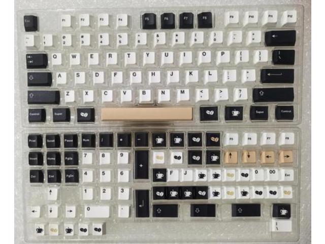 Click here for 150 Keys GMK Cafe Keycaps PBT Dye Sublimation Keyc... prices