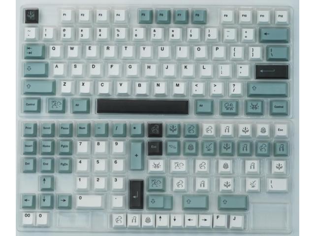 Click here for 145 Keys GMK November Fog Keycaps Cherry Profile P... prices