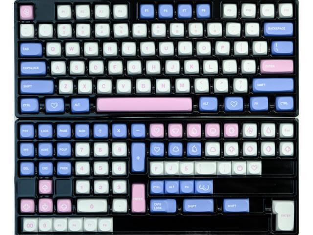 Click here for MA Profile 141 Keys Milk Bubble Keycaps Cute Pink... prices