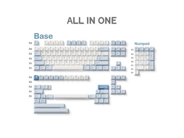 Click here for Hydrogen Theme minimalist Keycap Cherry Profile PB... prices