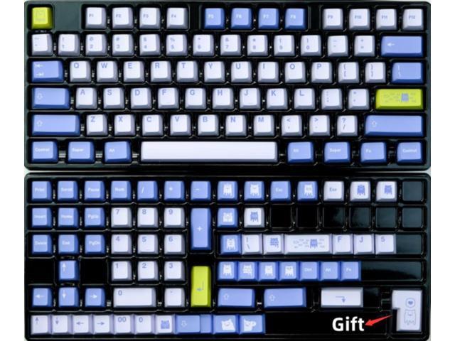 Click here for 156 Keys GMK Purple-ish Keycaps PBT Dye Sublimatio... prices