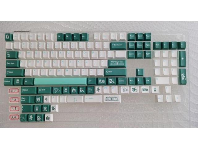 Click here for GMK Haku Clone 139 Keycaps PBT Dye Subbed Cherry P... prices
