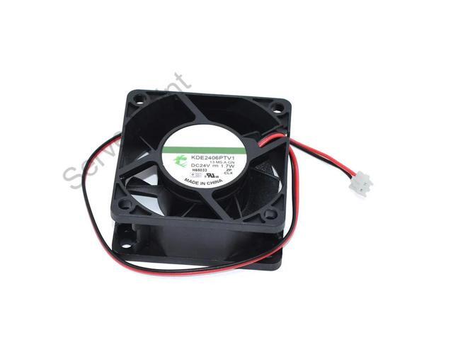 Click here for KDE2406PTV1 DC24V 1.7W 60X60X25MM 2Pin Cooling Fan prices
