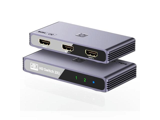 Click here for HDMI-compatible Switcher 4K 60Hz Audio 1 split 2 B... prices